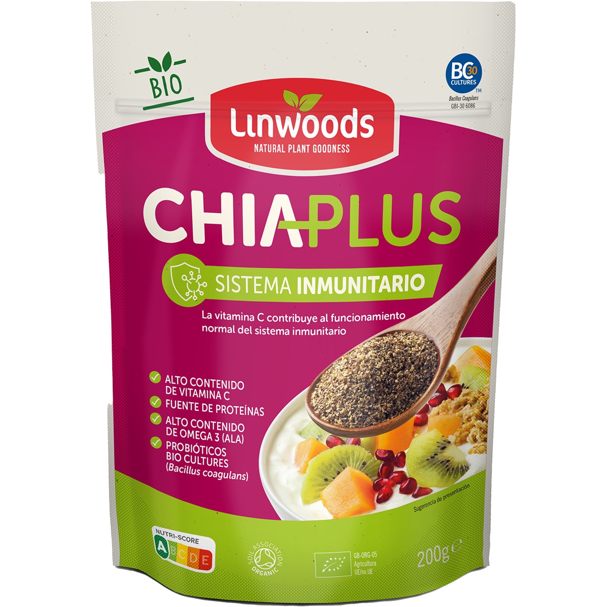 Bio Chía Plus Sistema Inmunitario semillas de chía ecológicas con ...