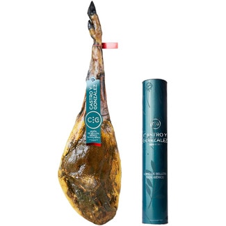 Jamón de bellota ibérico 75% raza ibérica + lomo de bellota 100% ...