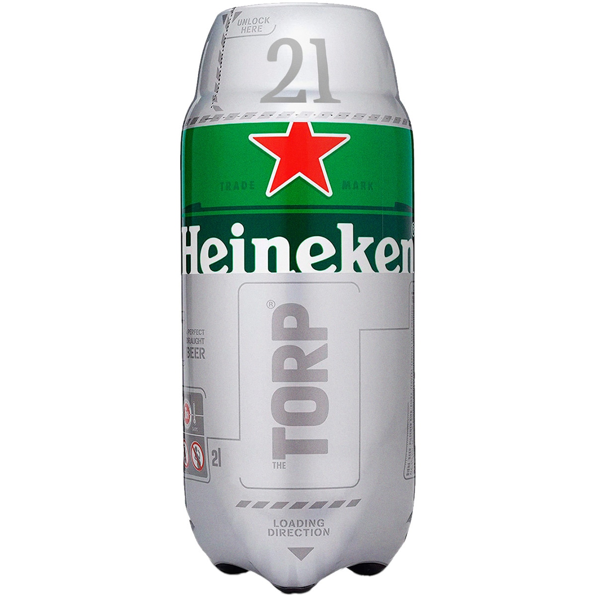 THE SUB TORP cerveza rubia Lager holandesa barril 2 l sólo compatible ...