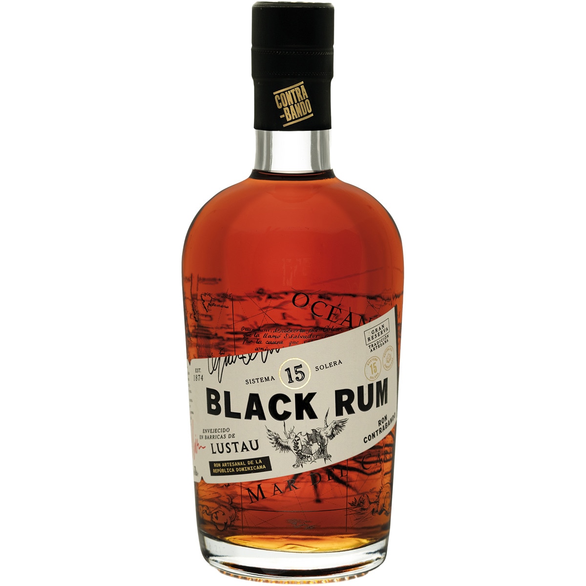 Ron negro gran reserva 15 años botella 70 cl · CONTRABANDO ...