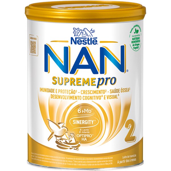 Leite Infantil Supreme Pro 2 lata 800 g · Nan · Supermercado El Corte ...