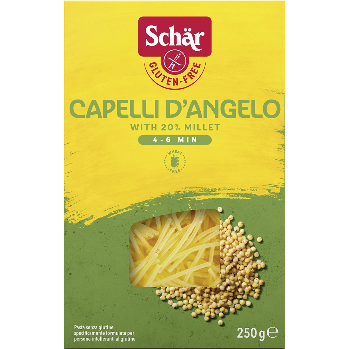 fideos cabello de ángel sin gluten envase 250 g · SCHAR · Supermercado ...