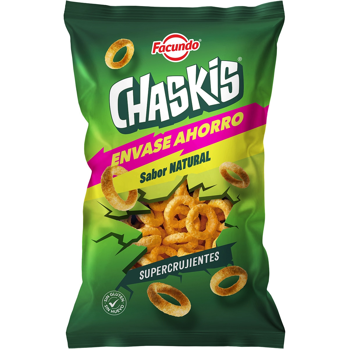 Chaskis snack de maíz sabor natural bolsa 180 g · FACUNDO ...