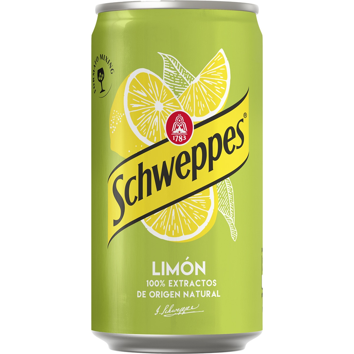 refresco de limón original con gas lata 25 cl · SCHWEPPES ...