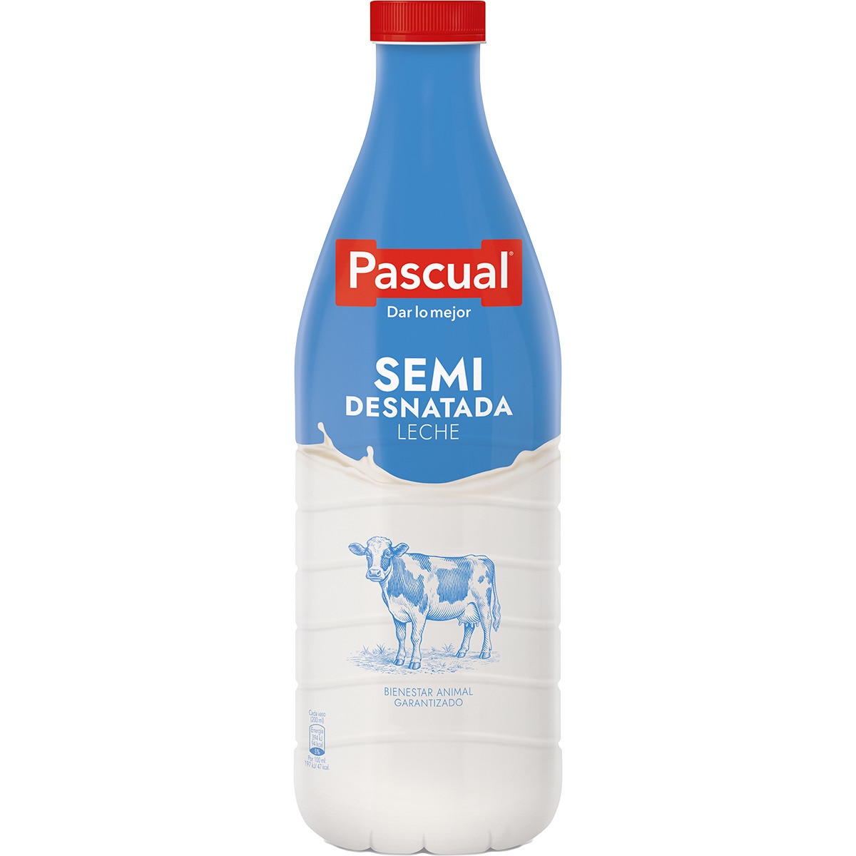 Leche semidesnatada botella 1,5 l · PASCUAL · Supermercado El Corte ...