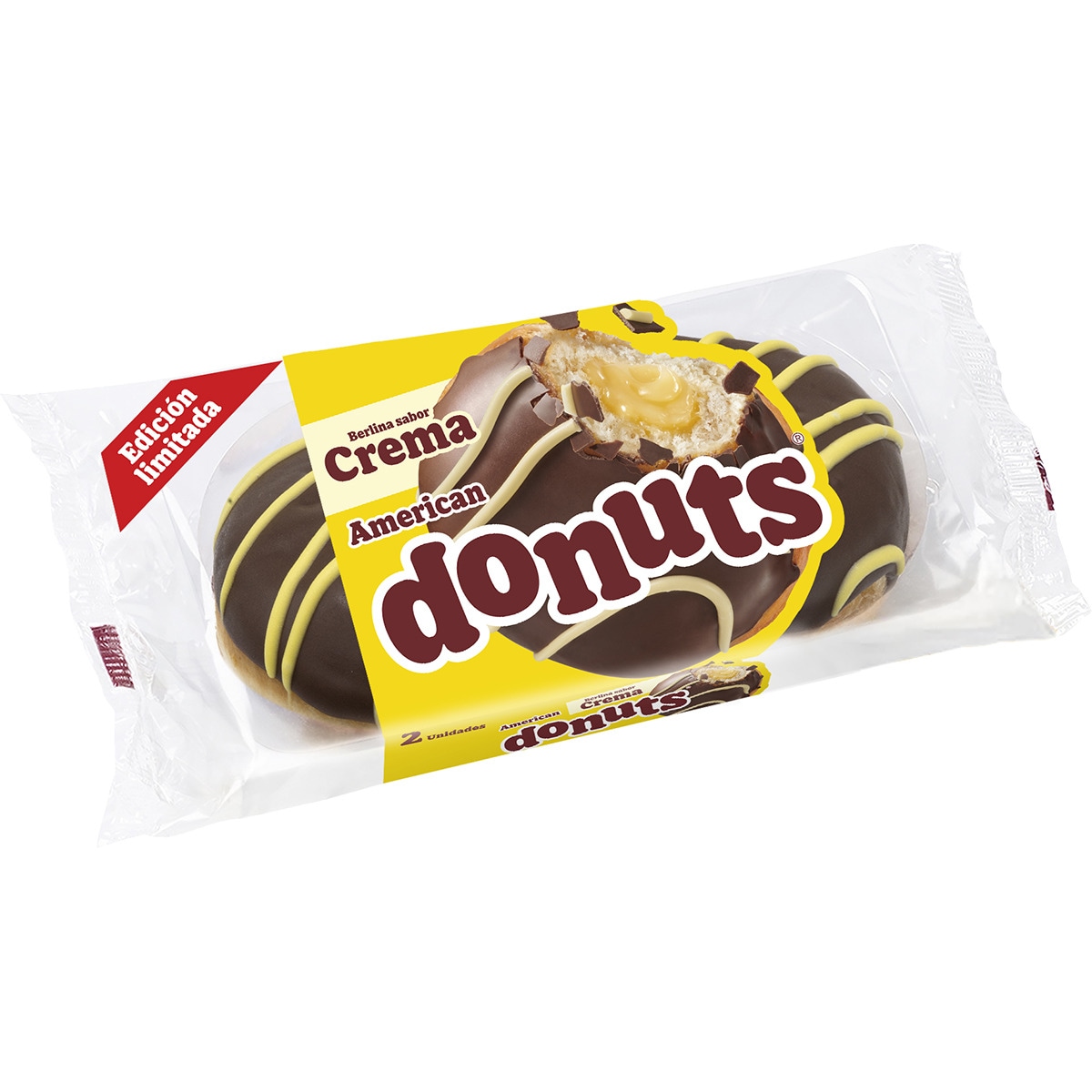 American crema 2 unidades envase 164 g · DONUTS · Supermercado El Corte Inglés El Corte Inglés