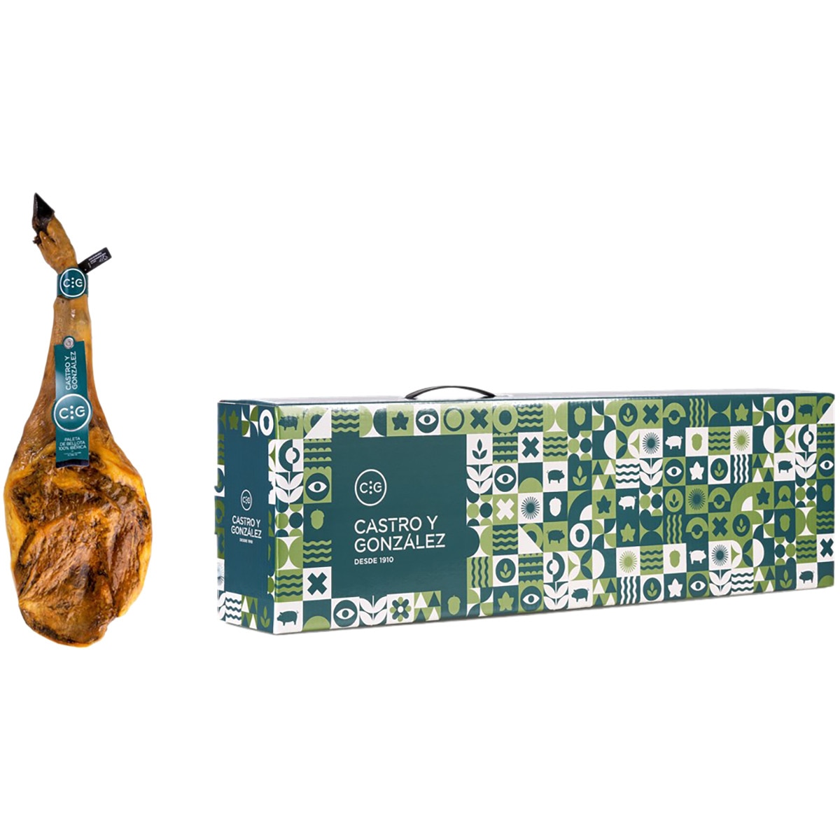 Paleta de bellota 100% ibérica pieza 4,5 kg · CASTRO Y GONZALEZ ...