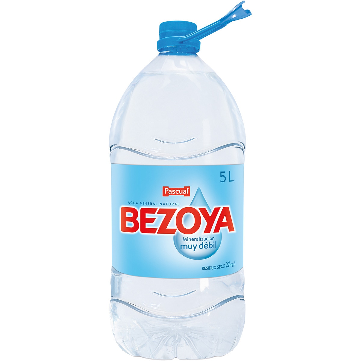 agua mineral natural de mineralización muy débil garrafa 5 l · BEZOYA ...