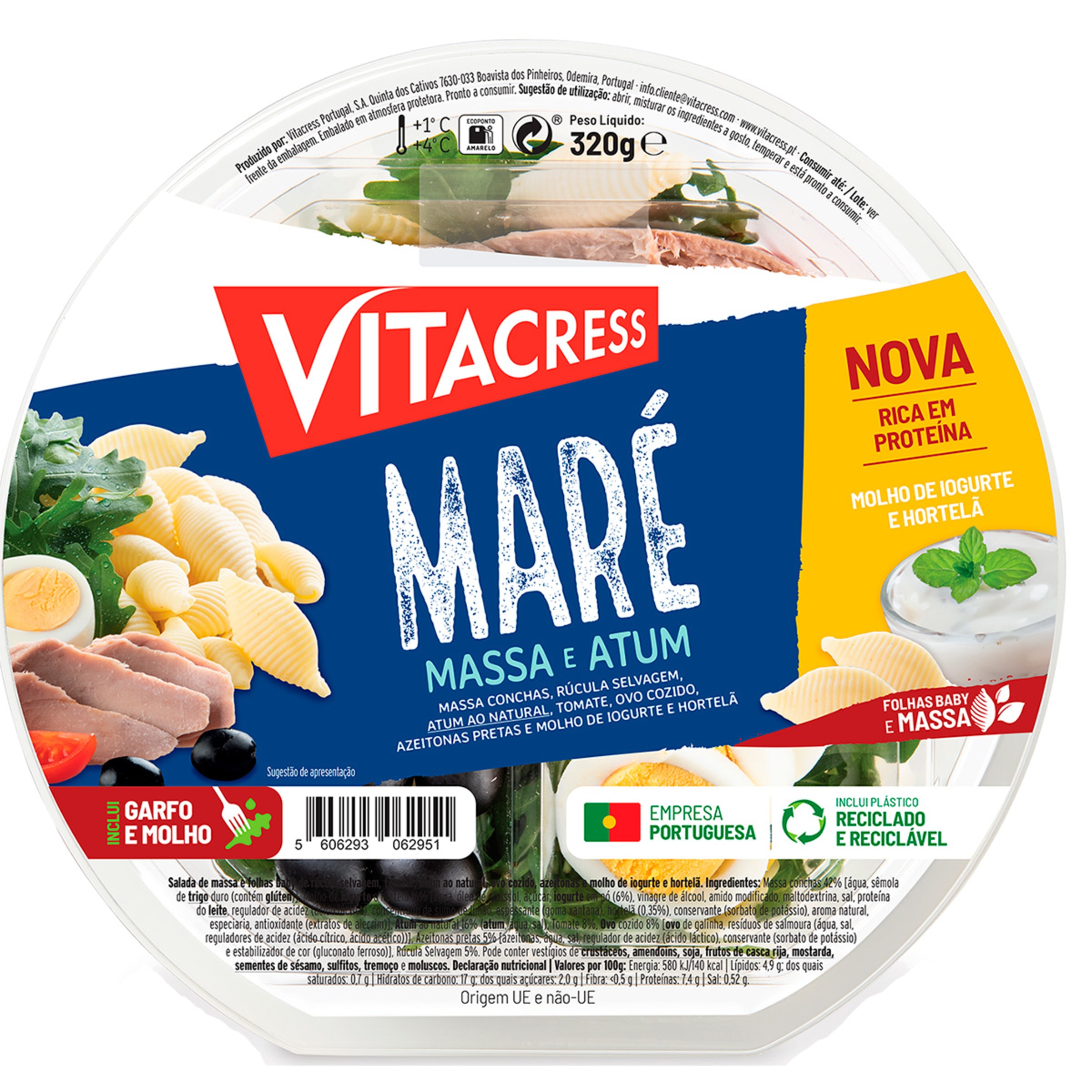 Salada Maré embalagem 320 g · Vitacress · Supermercado El Corte Inglés ...