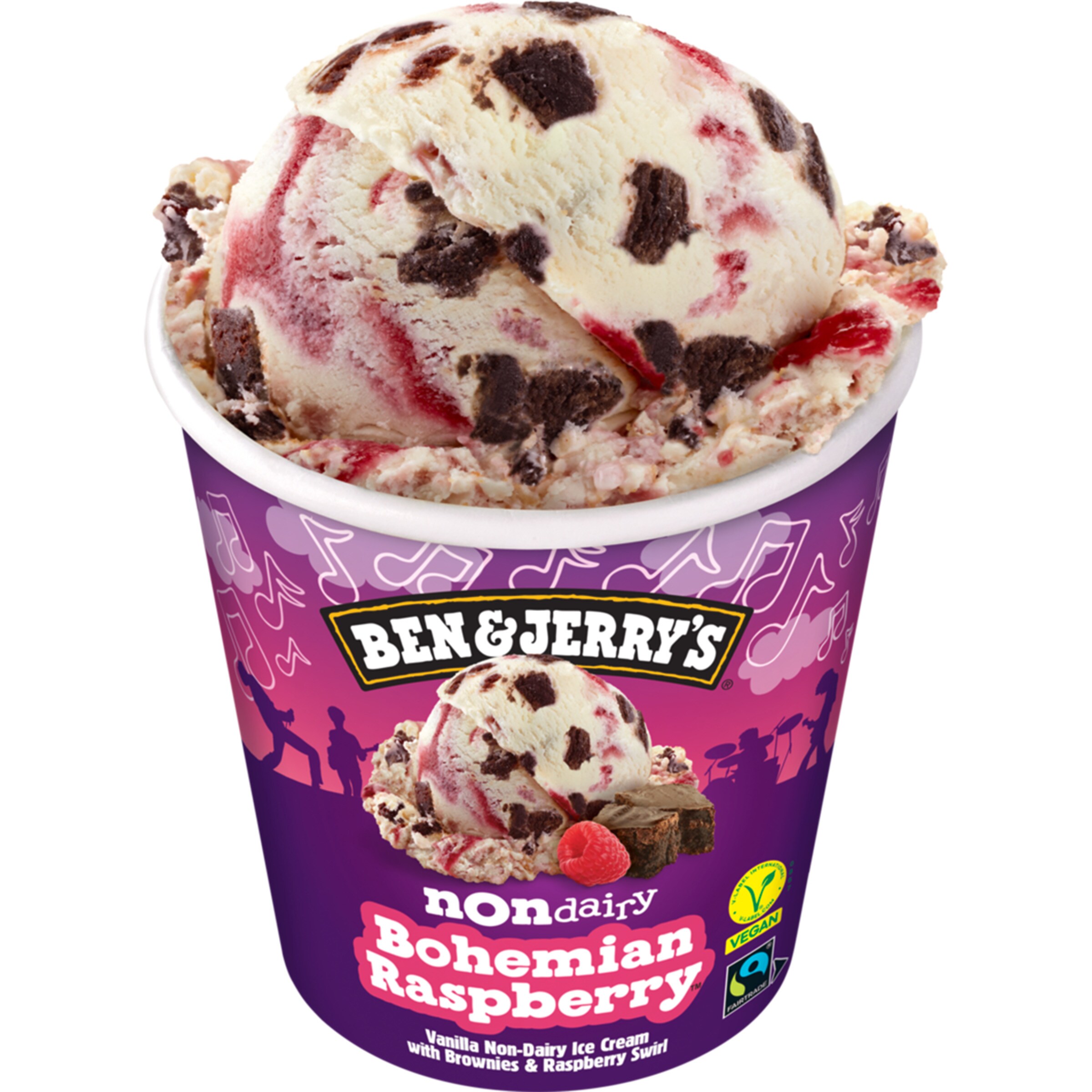 Gelado Bohemian Raspberry embalagem 465 ml · Ben & Jerry's ...