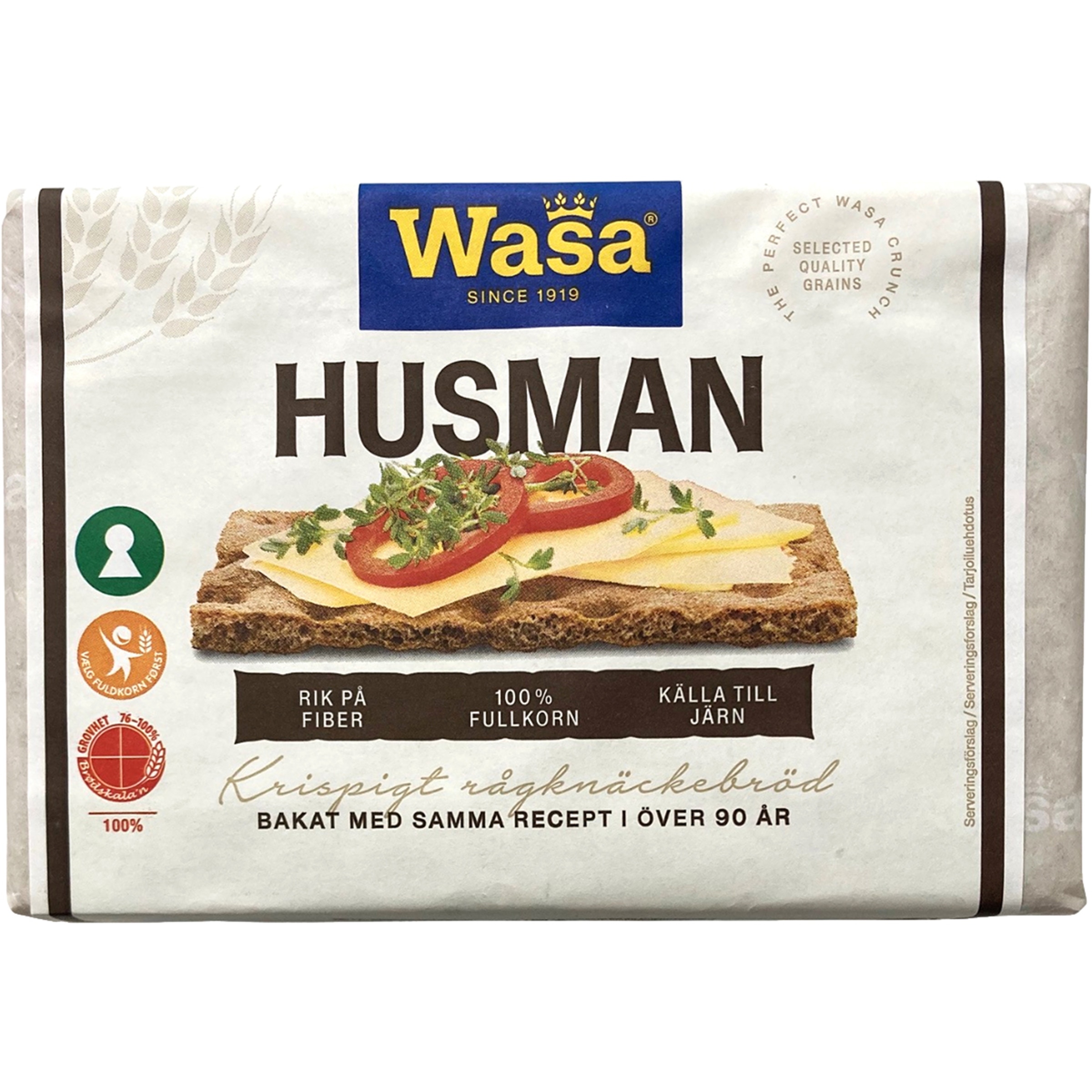 Husman pan tostado integral de centeno envase 260 g · WASA ...