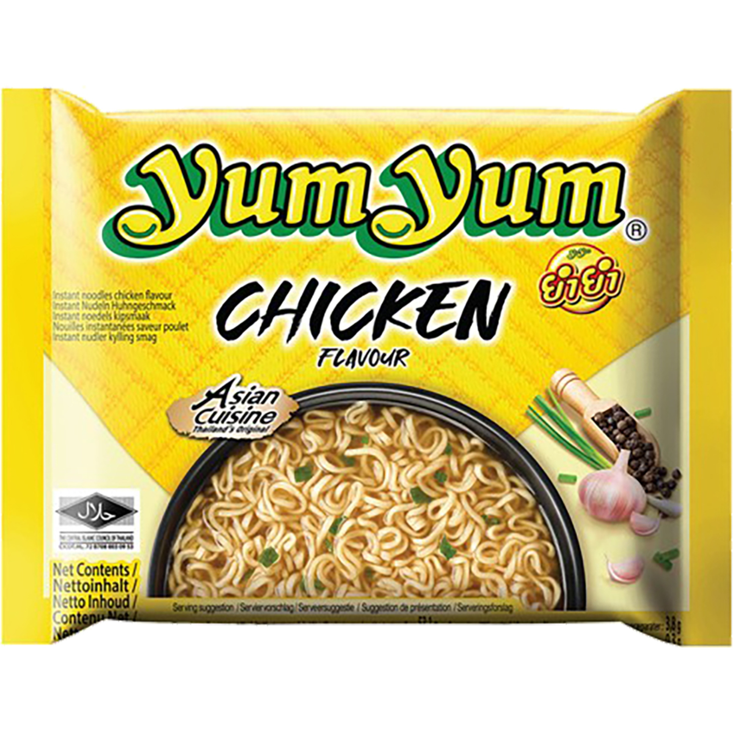 Fideos instantáneos sabor a pollo envase 60 g · YUM YUM · Supermercado El Corte Inglés El Corte ...