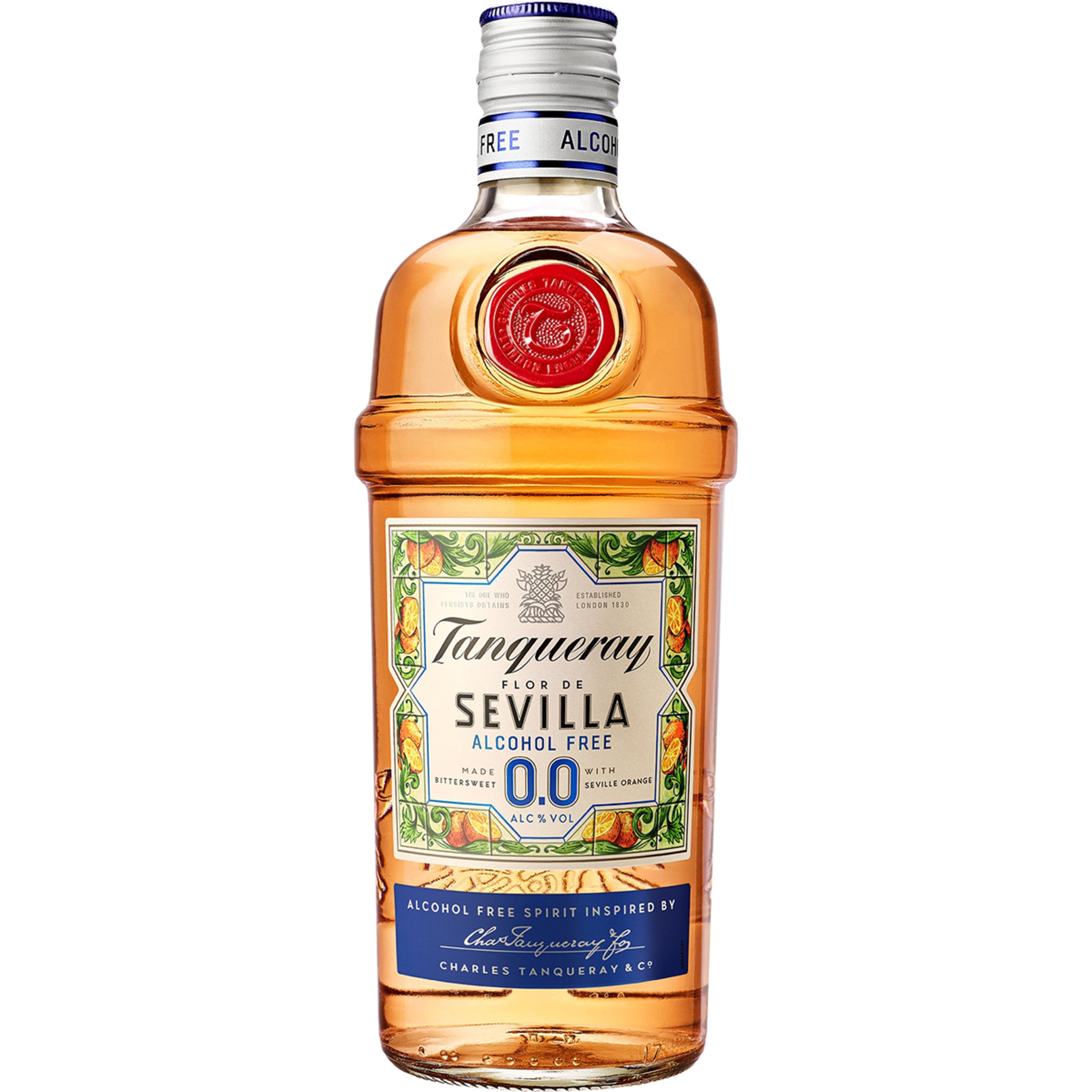 0,0 Flor de Sevilla ginebra Sin Alcohol botella 70 cl · TANQUERAY ...