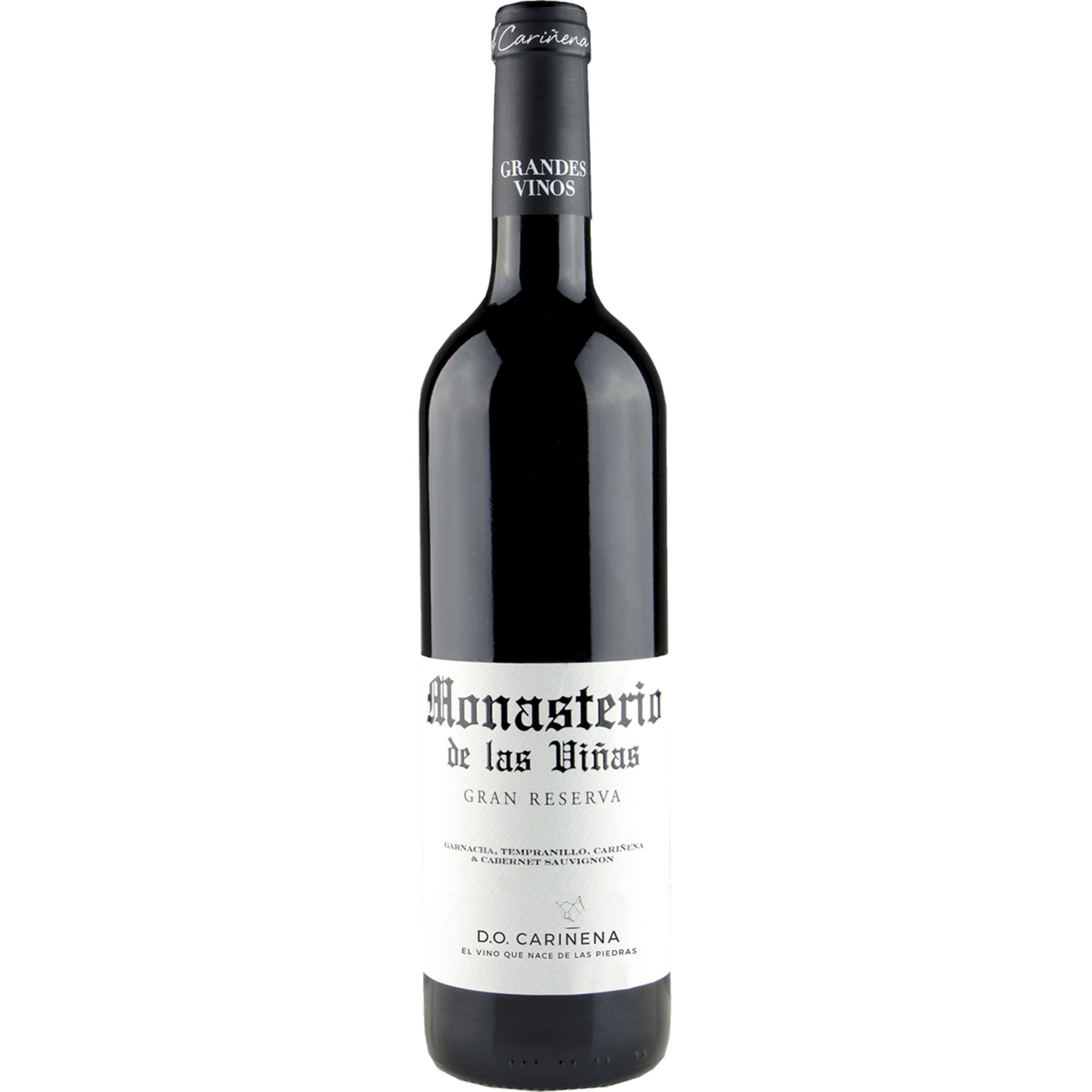 vino tinto gran reserva DO Cariñena botella 75 cl · MONASTERIO DE LAS ...