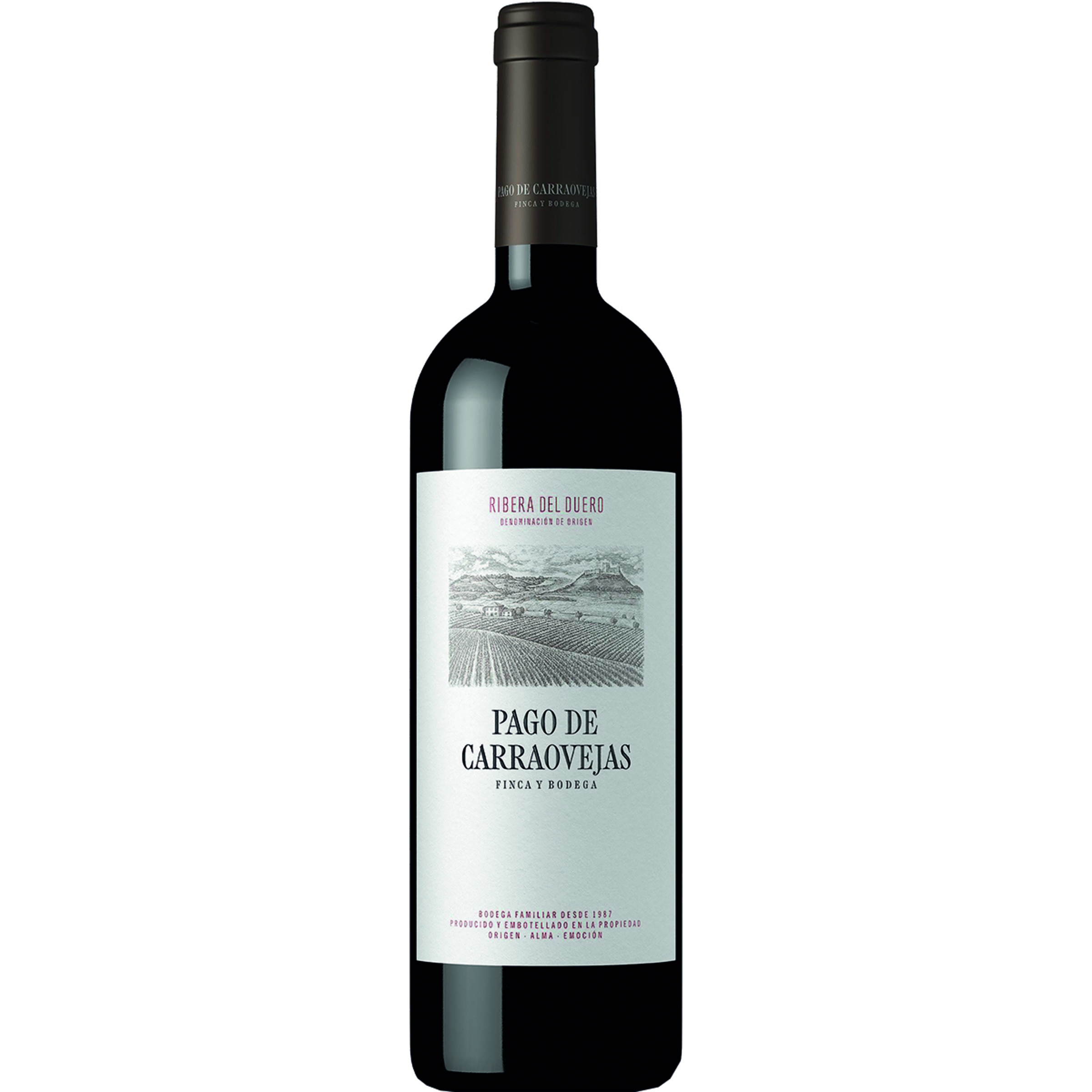 vino tinto DO Ribera del Duero botella 75 cl · PAGO DE CARRAOVEJAS ...