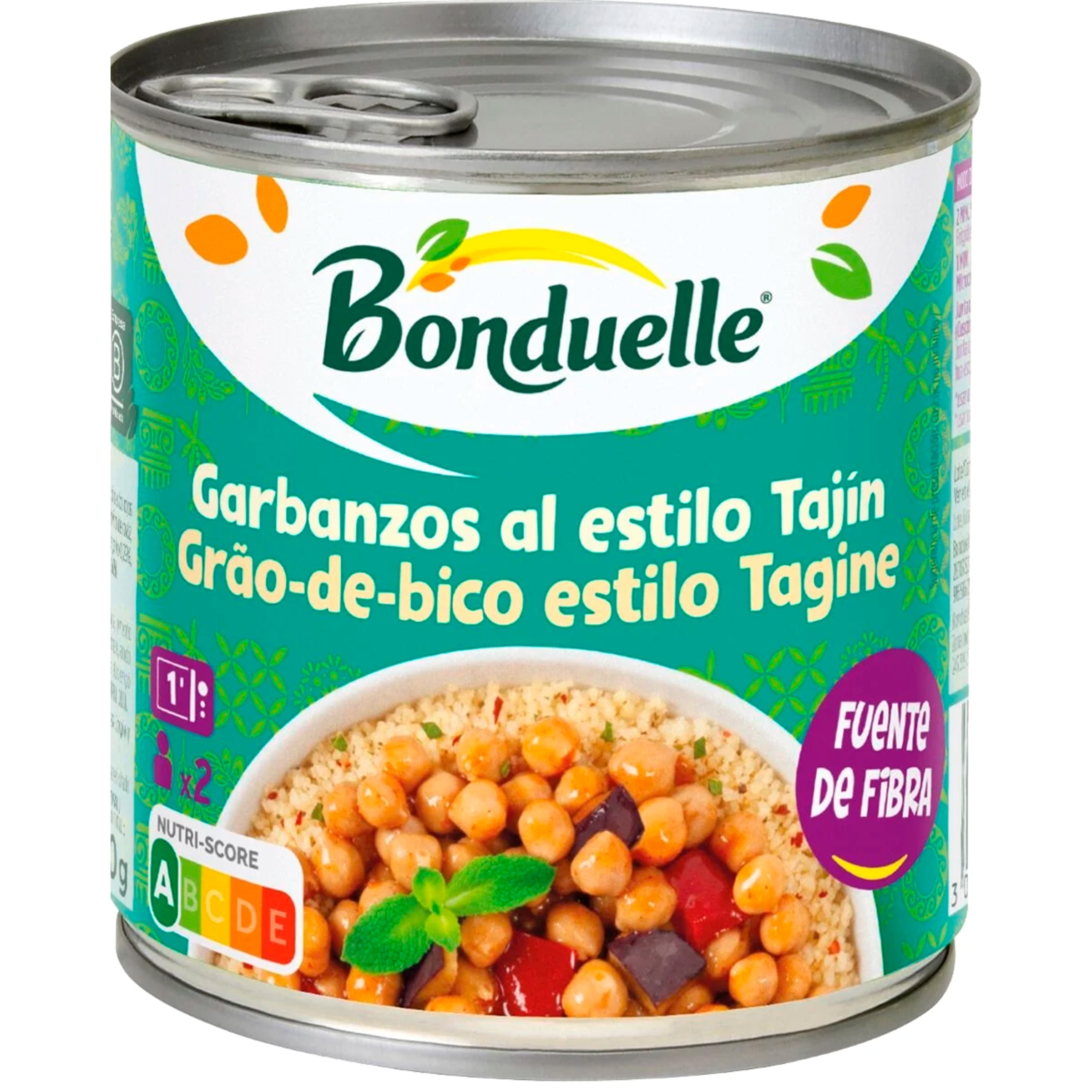 Grão de Bico Estilo Estagine lata 400 g · Bonduelle · Supermercado El Corte Inglés El Corte Inglés