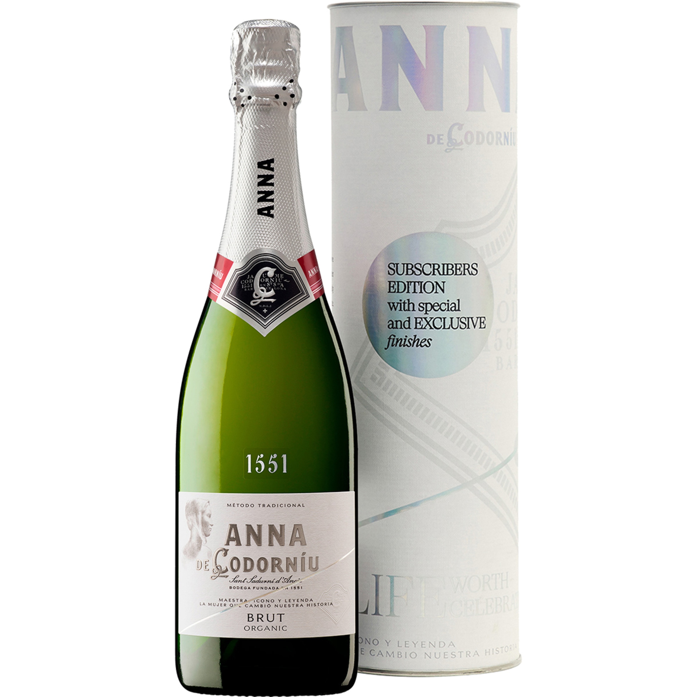 Cava Brut Organic estuche con botella 75 cl · ANNA CODORNIU ...