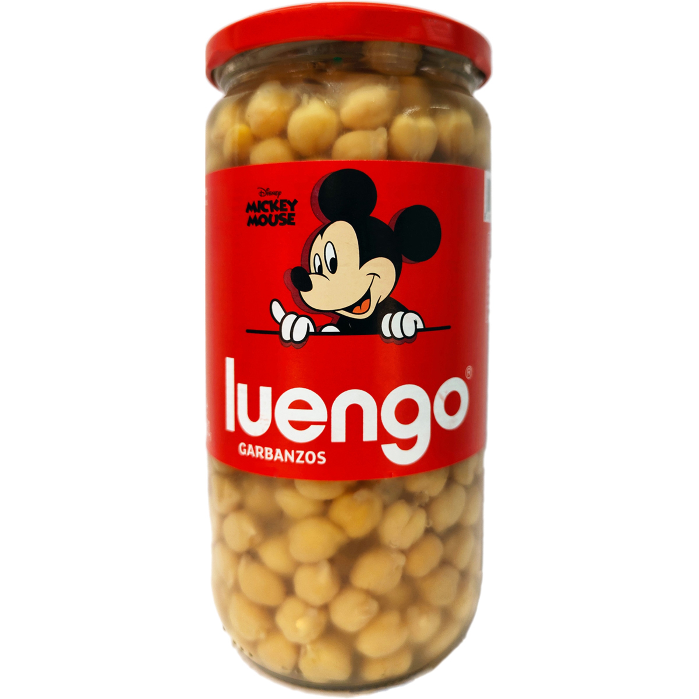 garbanzos cocidos Disney Mickey Mouse frasco 600 g neto escurrido ...
