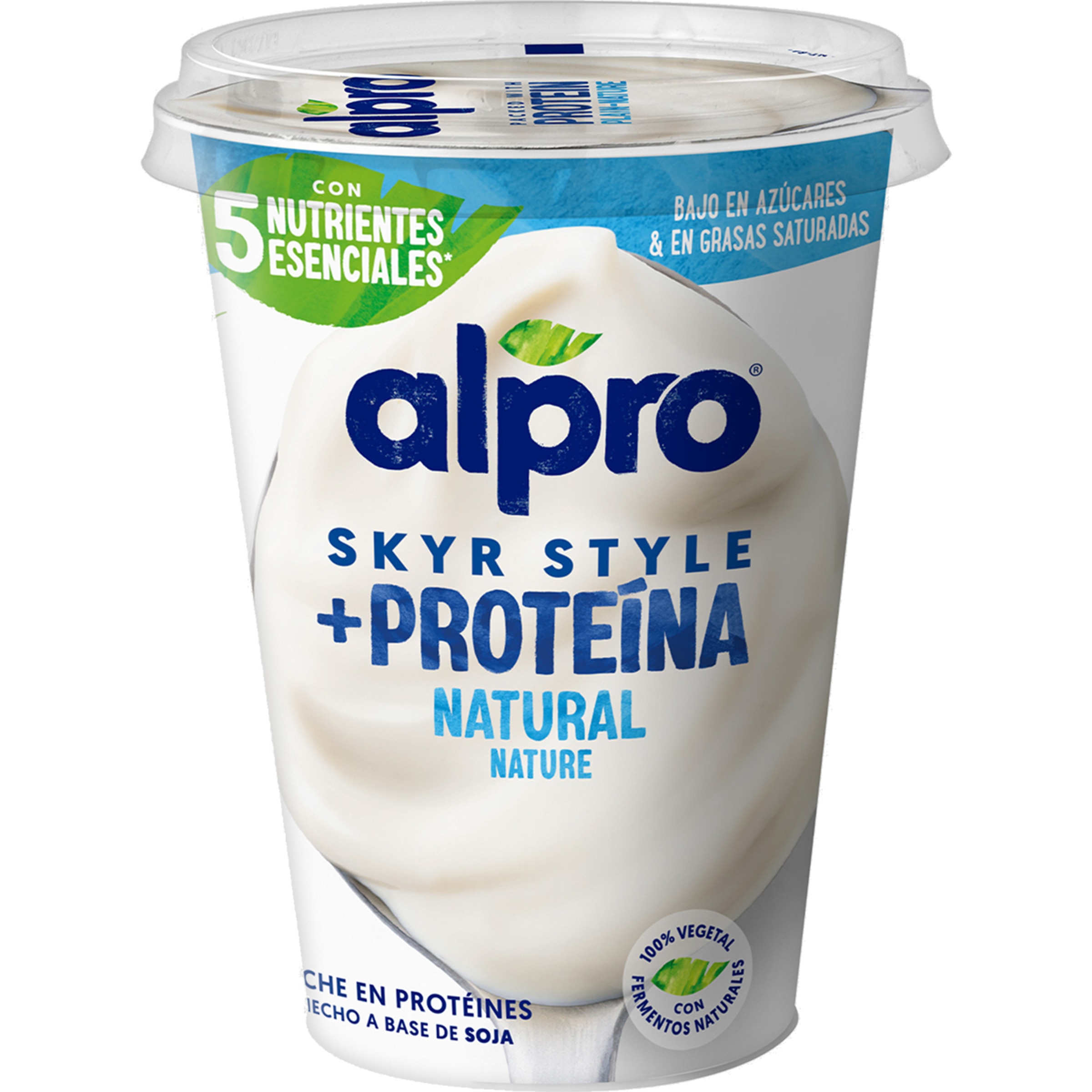 Big Pot Skyr especialidad vegetal de soja natural sin lactosa envase ...