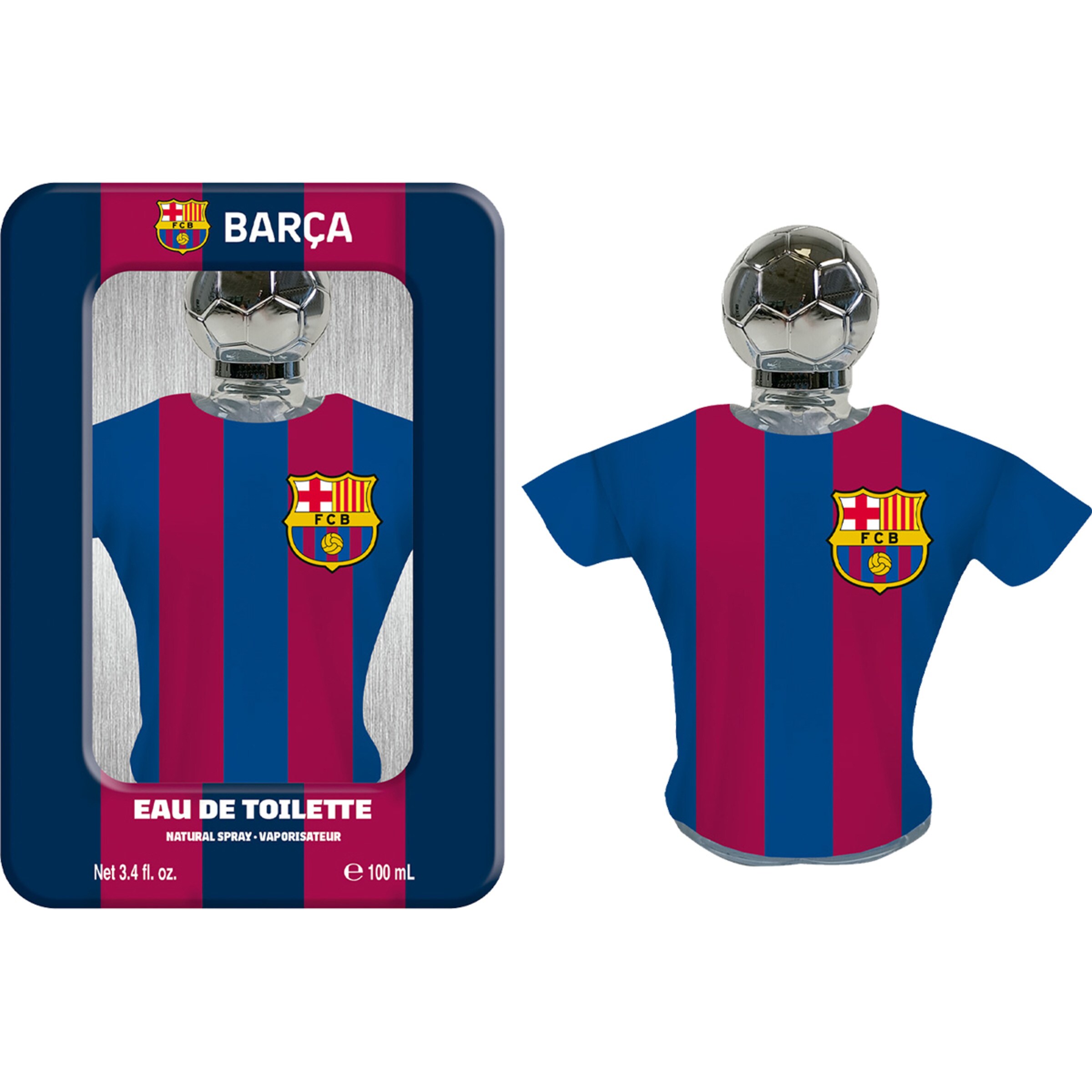 Lata FC Barcelona con eau de toilette masculina spray 100 ml · FC ...