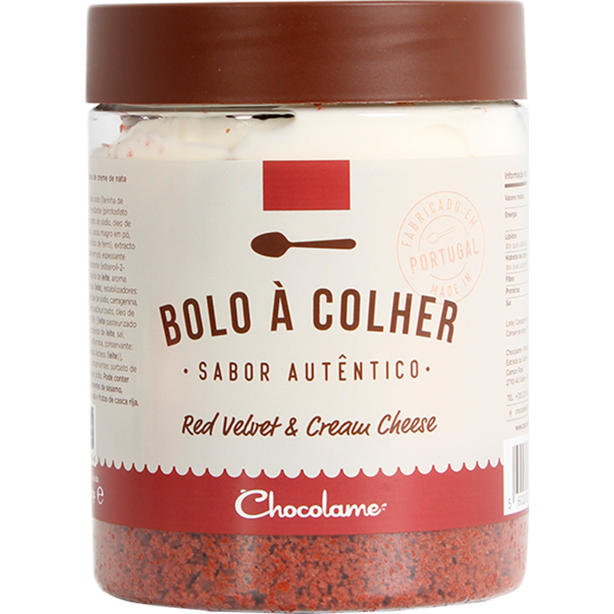 Bolo à Colher Red Velvet e Cream Cheese unidade 240 g · Chocolame ...