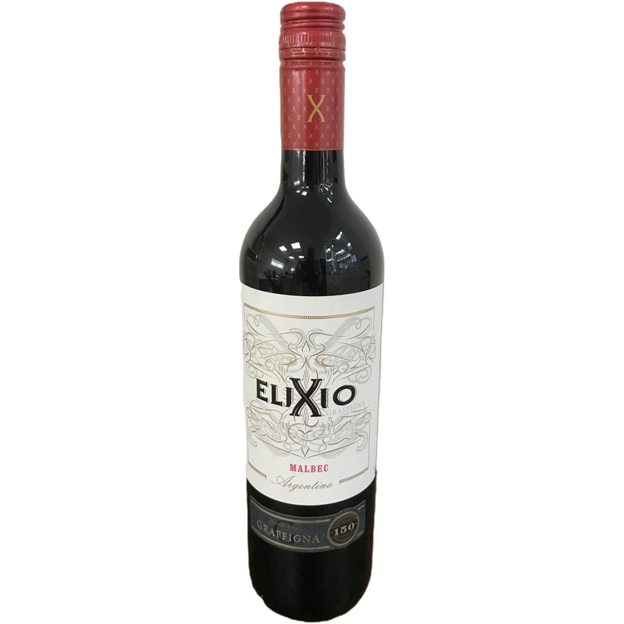Malbec vino tinto de Argentina botella 75 cl · ELIXIO · Supermercado El ...