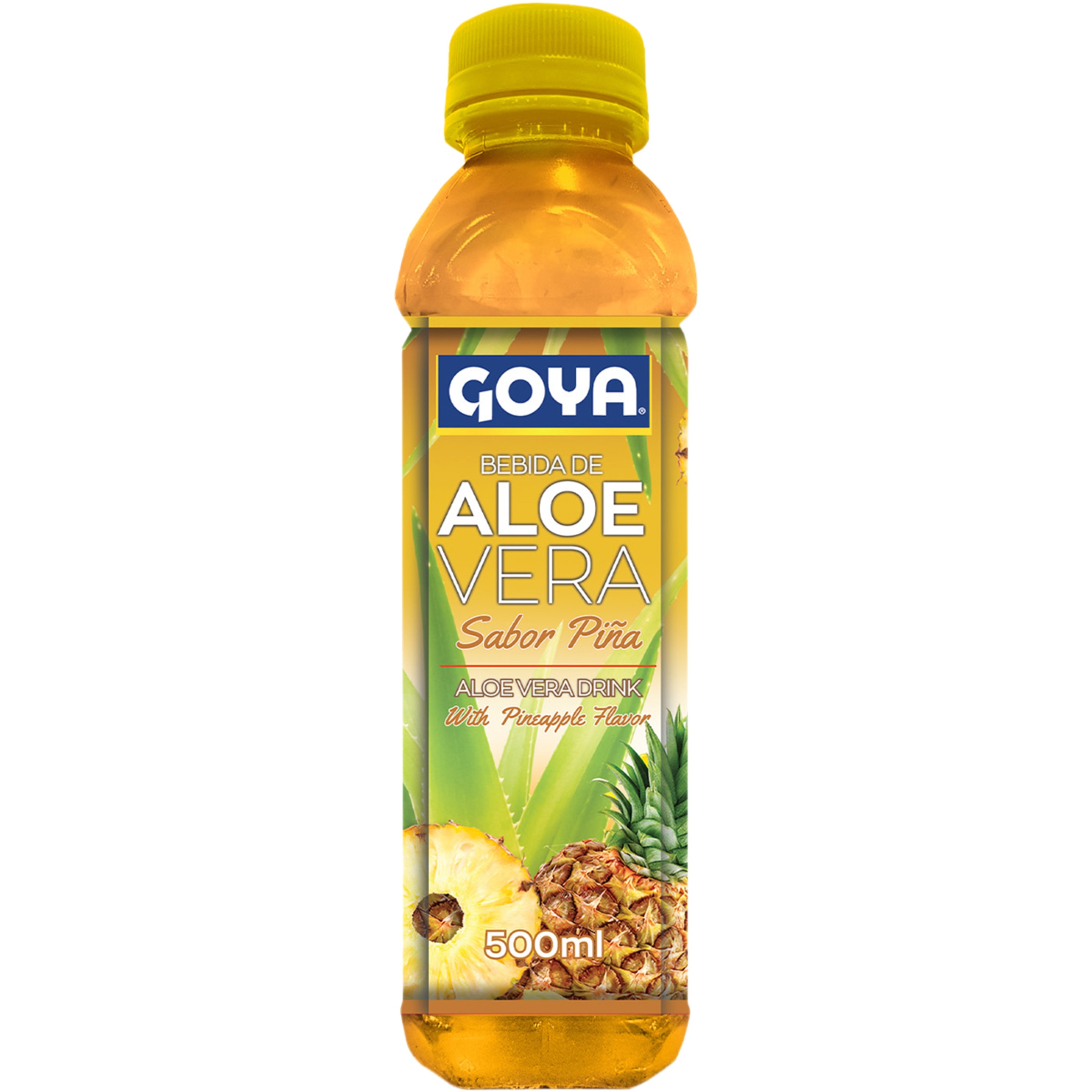 bebida de aloe vera sabor piña botella 500 ml · GOYA · Supermercado El ...